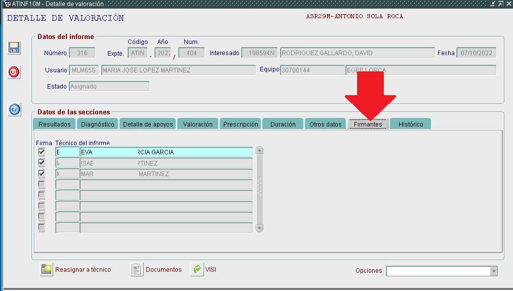 CATI – Nuevas funcionalidades. Histórico de asignaciones y técnicos ...